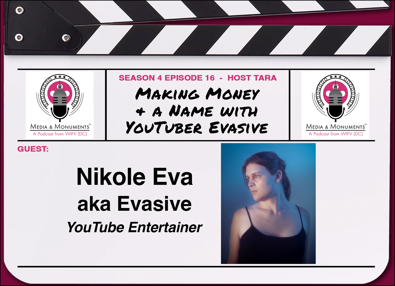 S04E16: "Making Money & a Name with YouTuber Evasive" - Women in Film ...